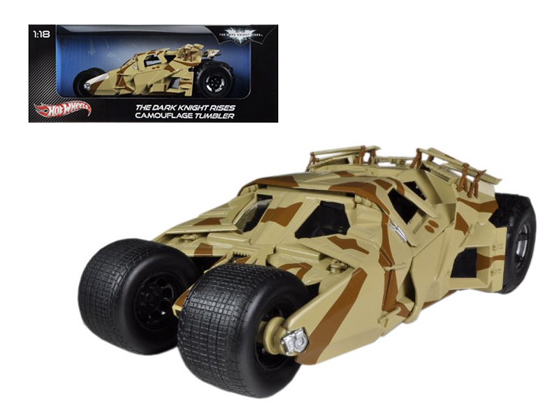 \The Dark Knight Rises\" Batmobile Tumbler Camouflage 1/18 Diecast by ...